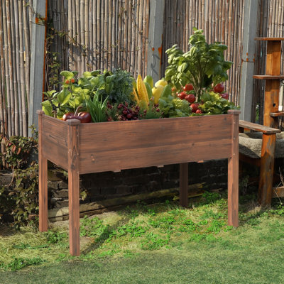 VegTrug Deluxe Raised Bed Planter Reviews Wayfair